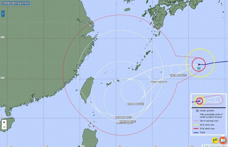 Powerful typhoon set to lash Japan's Okinawa, Amami islands on Aug. 31 ...