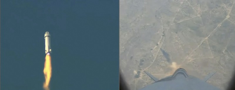 Bezos rocket crashes after liftoff, only experiments aboard - The Mainichi