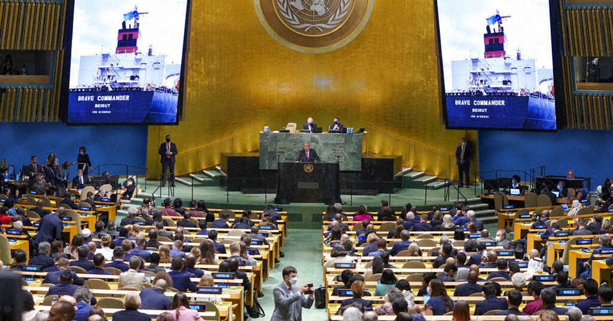 'Our world is in peril': At UN, leaders push for solutions - The Mainichi