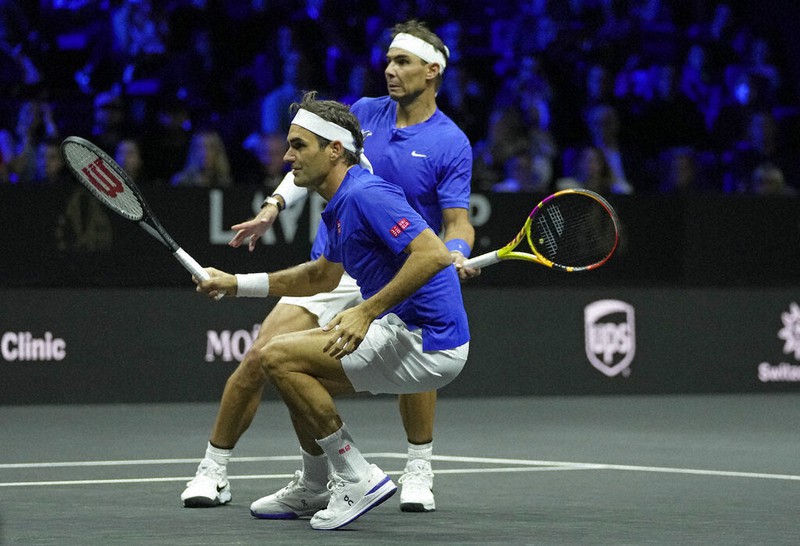 Roger Federer's last match is doubles loss with Rafael Nadal - The Mainichi