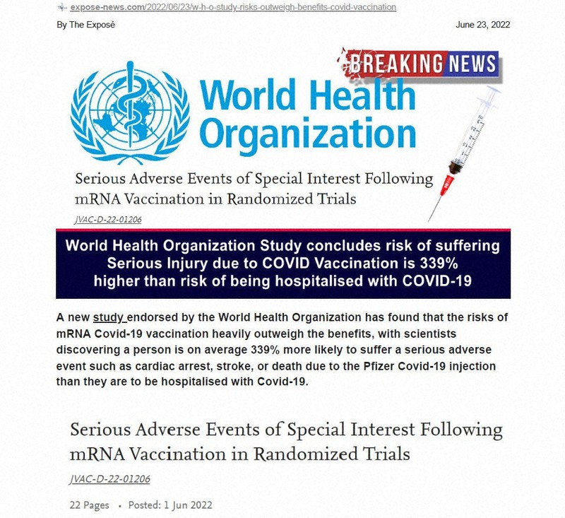 Fact check: Risk of severe vaccine effects not 3 times higher as ex ...