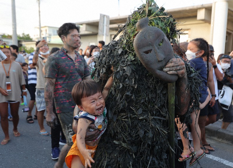 3年ぶり奇祭「パーントゥ・プナハ」 沖縄・宮古島 世界無形文化遺産 [写真特集12/13] | 毎日新聞