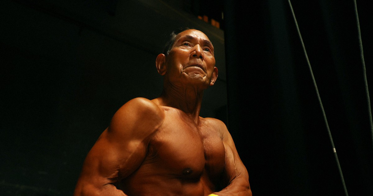 86-year-old bodybuilder breaks own record as oldest to compete in Japan ...