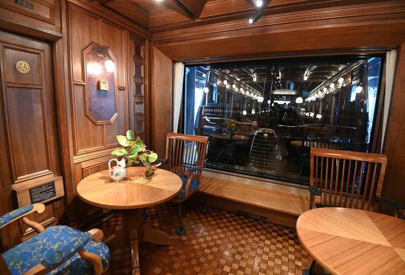 In Photos: Renovated 'Seven Stars in Kyushu' deluxe sleeper train ...