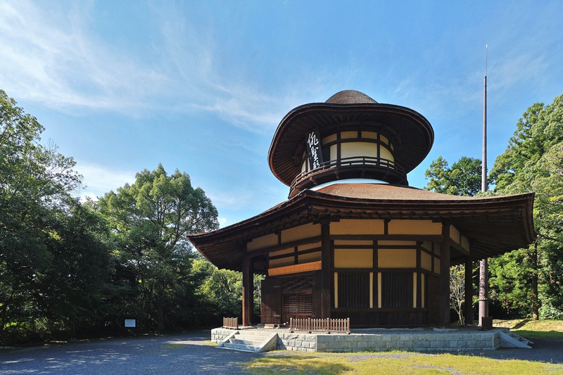 Retro Japan: Unique memorial hall tips hat to Edo period haiku master ...