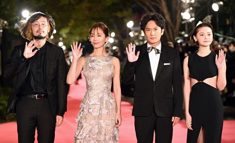 In Photos: Stars grace the red carpet at 35th Tokyo Int'l Film Festival ...