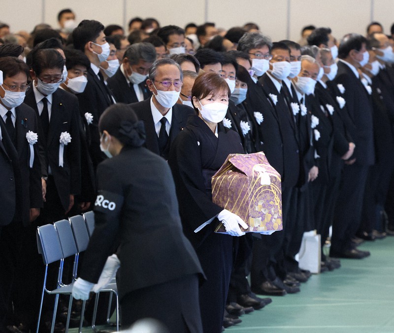 Widow of slain ex-PM Abe eyed as successor in Japan's lower house - The ...