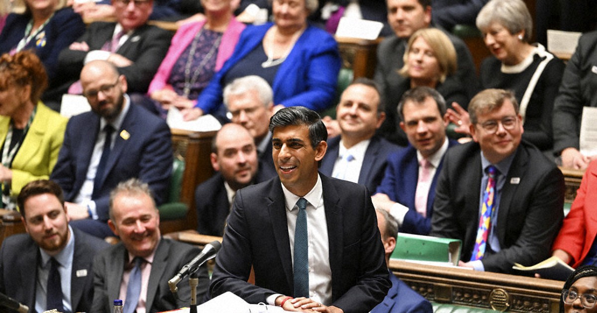 Sunak makes Parliament debut as PM, axes more Truss policies - The Mainichi