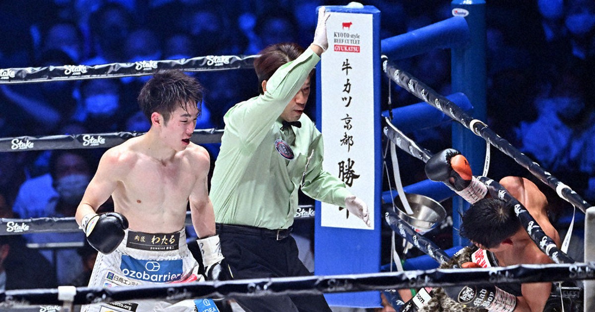 ボクシング WBA・WBCライトフライ級王座統一戦 寺地、京口破り2団体統一 10年ぶり日本勢対決制す | 毎日新聞