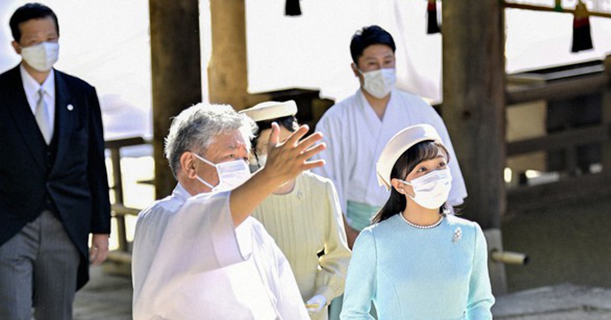 In Photos: Japan's Princess Kako attends ceremony at shrine in ancient ...