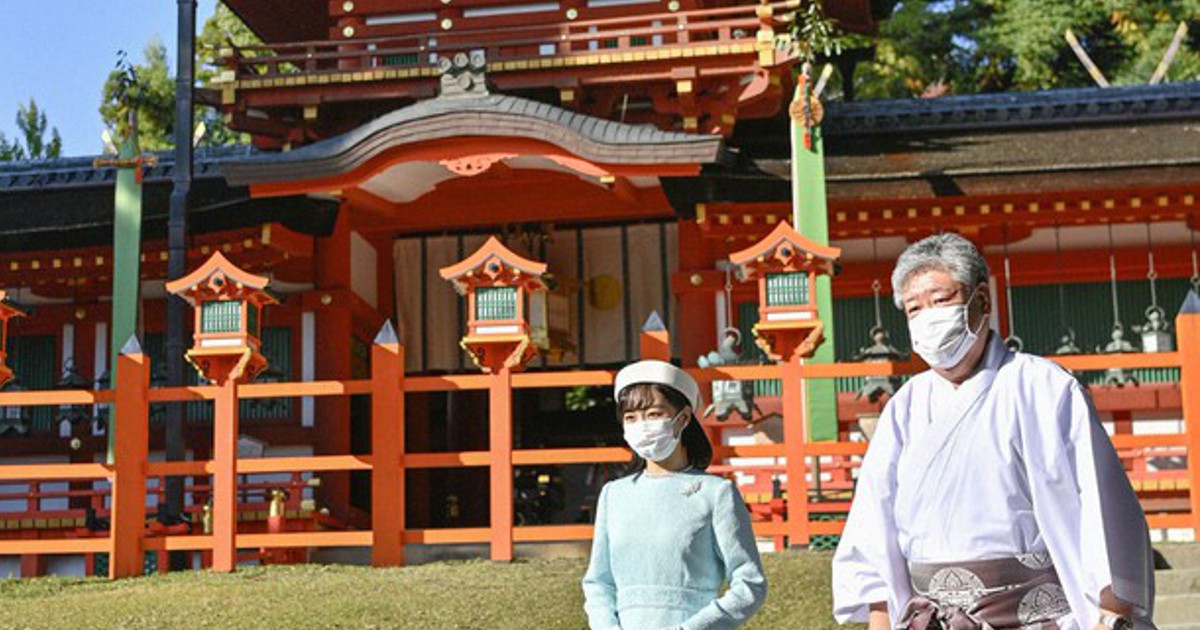 In Photos: Japan's Princess Kako attends ceremony at shrine in ancient ...