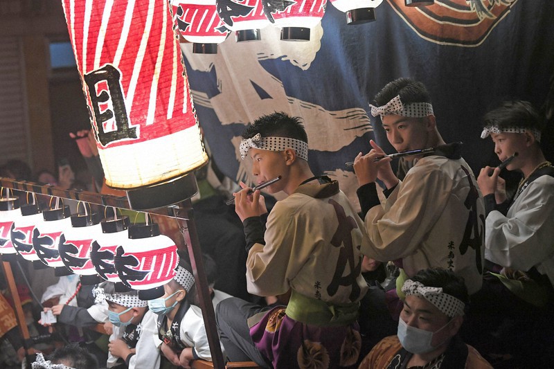 In Photos: Imposing floats parade in Karatsu Kunchi festival in ...