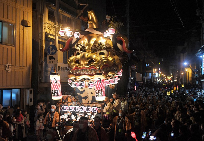 In Photos: Imposing floats parade in Karatsu Kunchi festival in ...