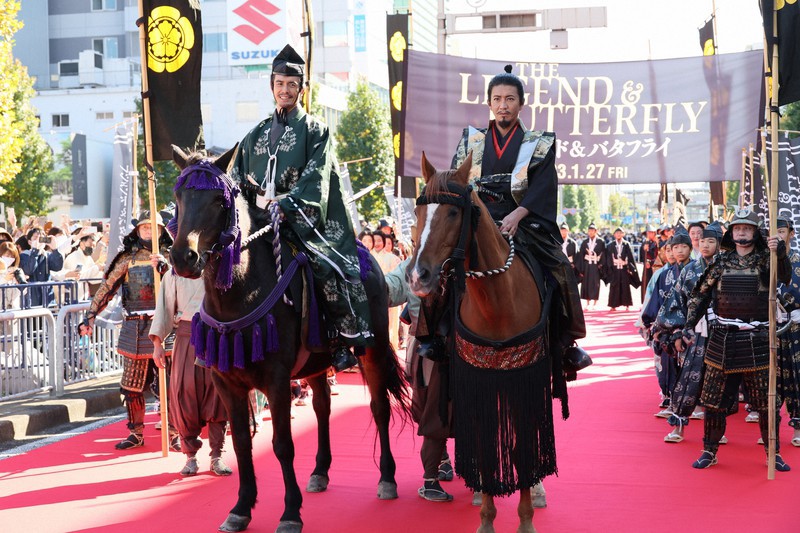 In Photos: People flock to see megastar Takuya Kimura parade as samurai ...