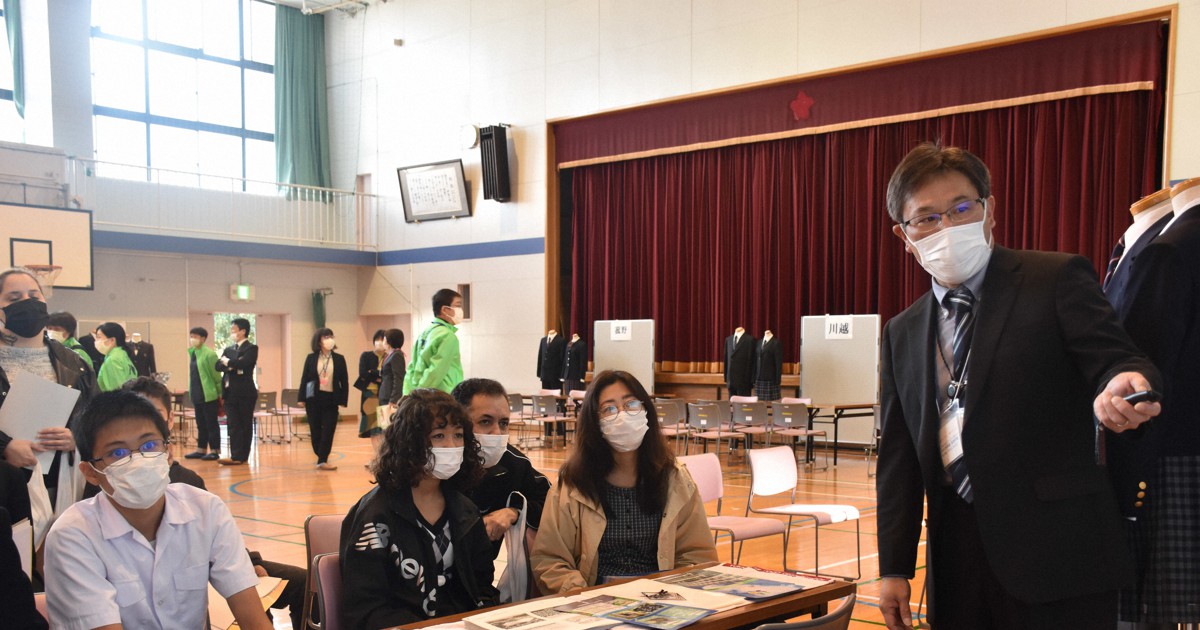 High school information session held for foreign students in central ...