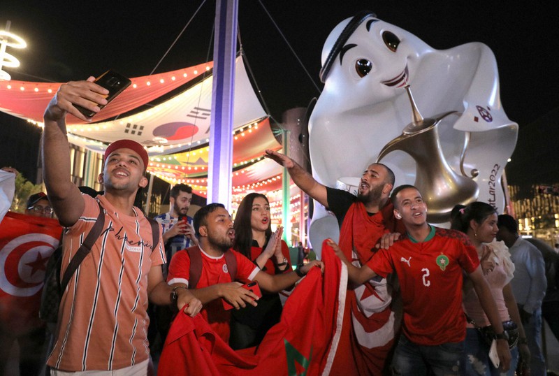In Photos: Qatar warms up ahead of soccer World Cup 2022 [写真特集1/12] | 毎日新聞