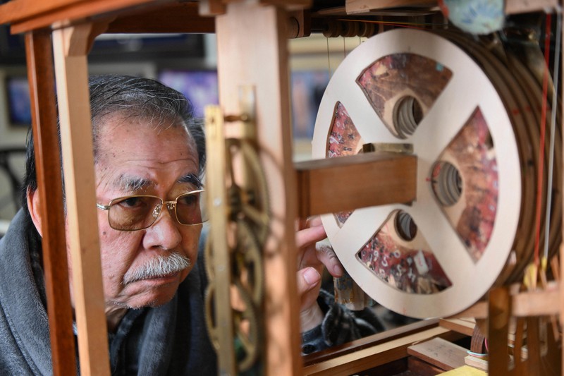 Japanese automaton plays koto in globally unique design by Osaka Pref ...