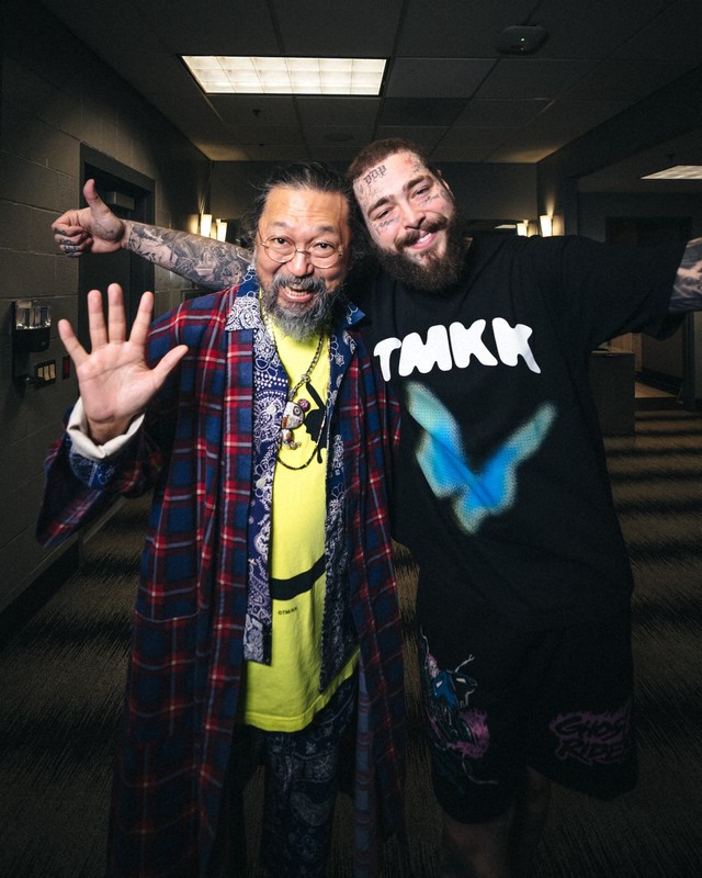 Takashi Murakami, Post Malone unite in 'flower-butterfly' collaboration ...