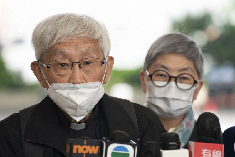 Hong Kong court convicts Cardinal Zen, 5 others over fund - The Mainichi