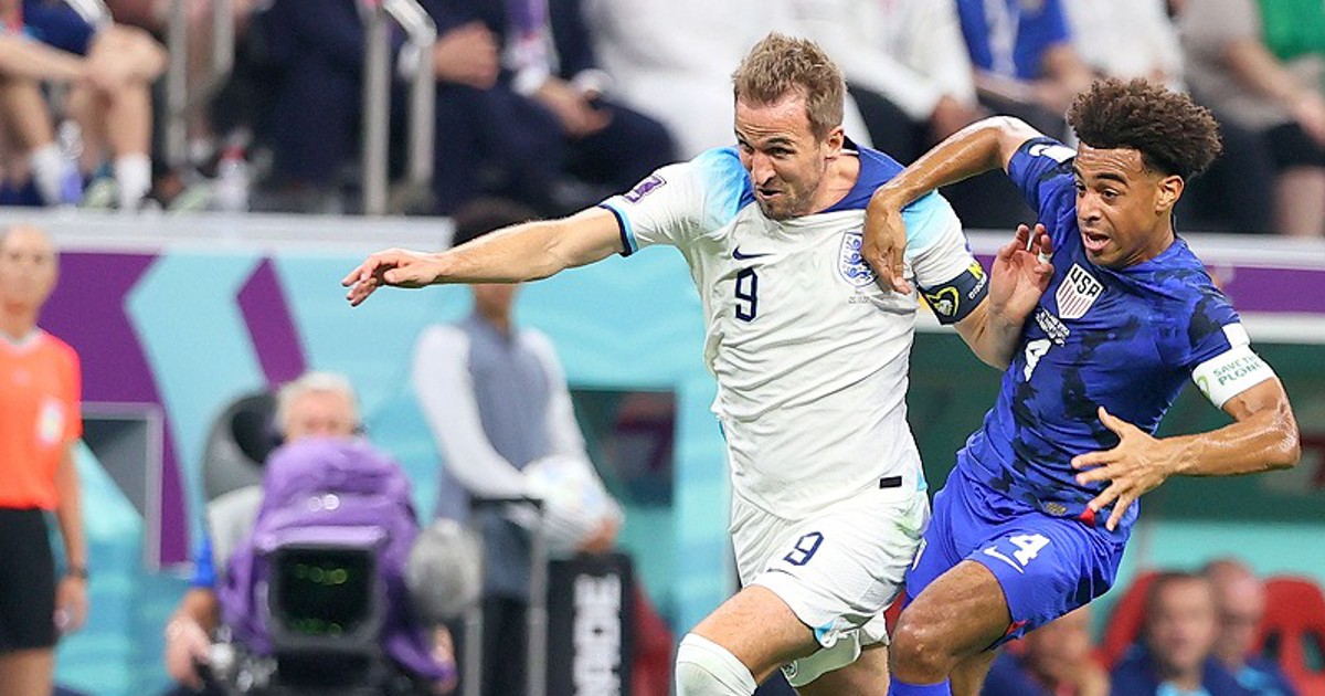 In Photos: 2022 soccer World Cup Group B match between England and ...