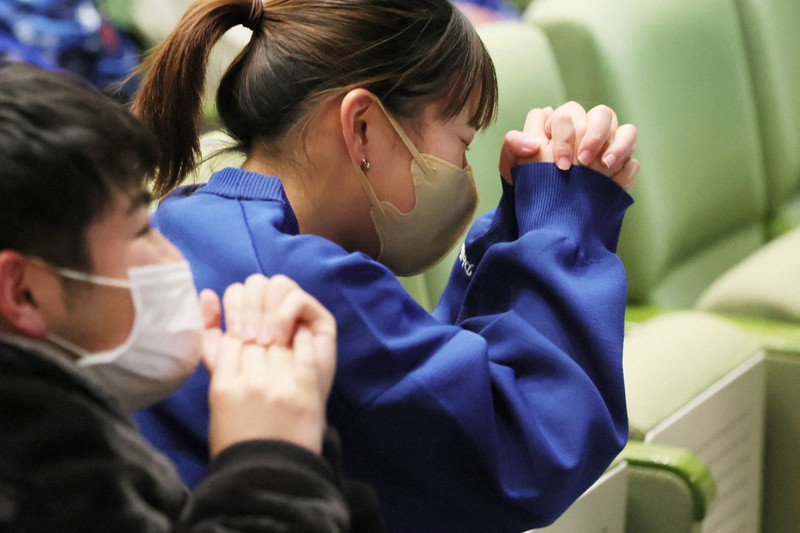 In Photos: Japan soccer fans' hopes dashed in World Cup match against ...