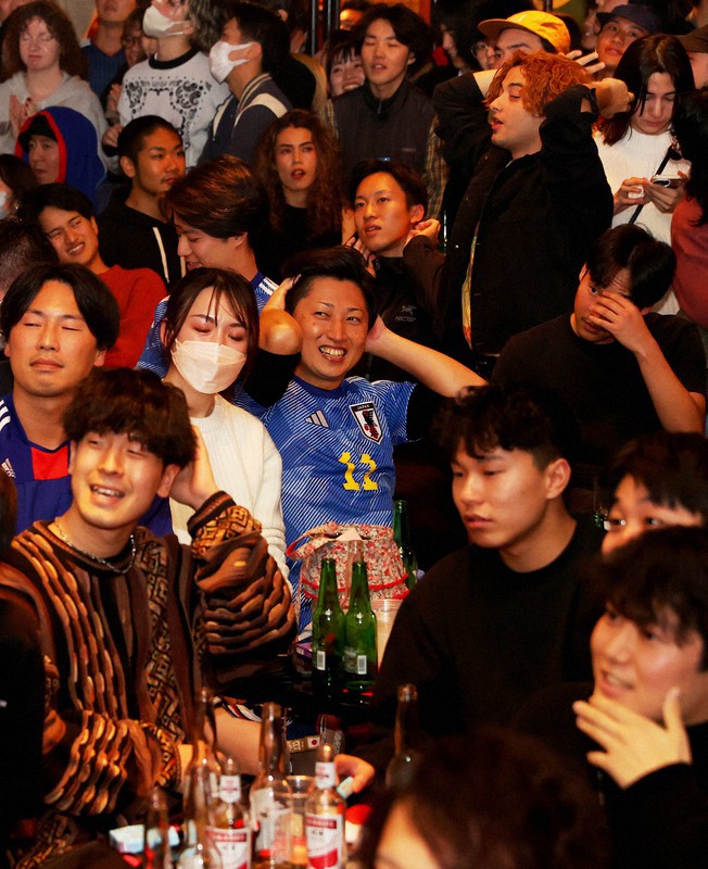 In Photos: Japan soccer fans' hopes dashed in World Cup match against ...