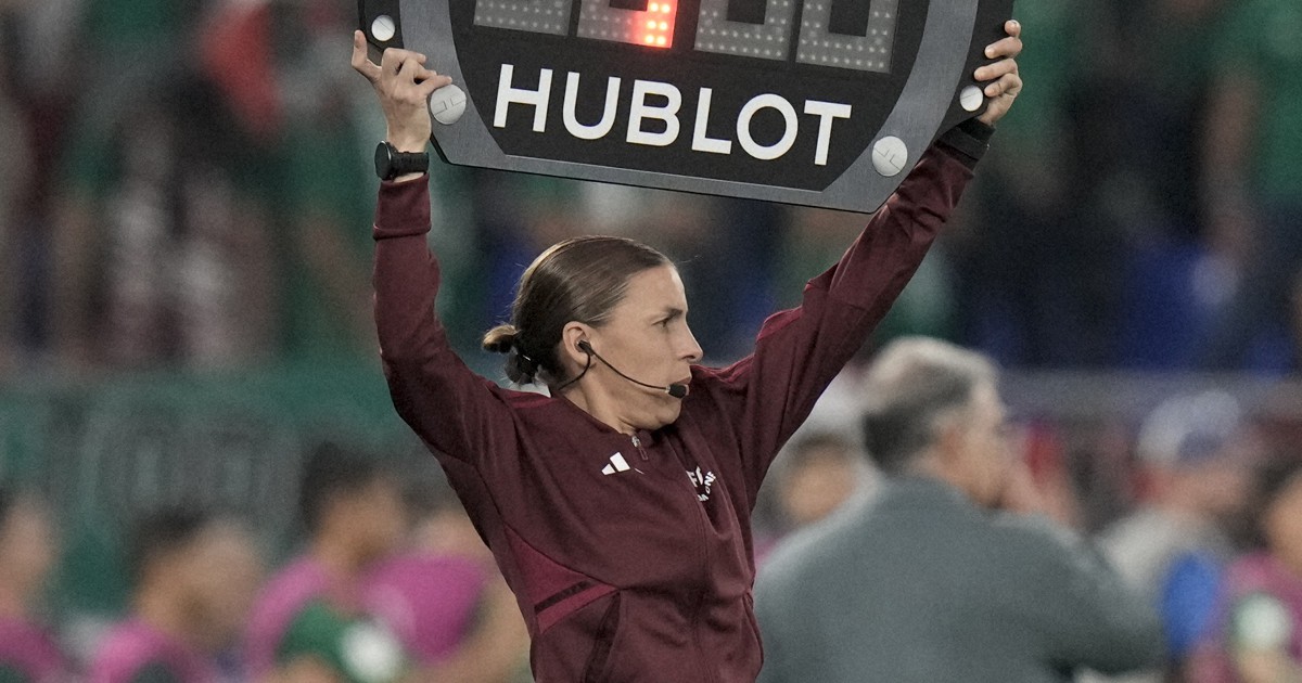 Soccer: Frappart to make World Cup history as first woman referee - The ...