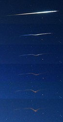 In Photos: Geminid meteor shower shoots across the sky above greater ...