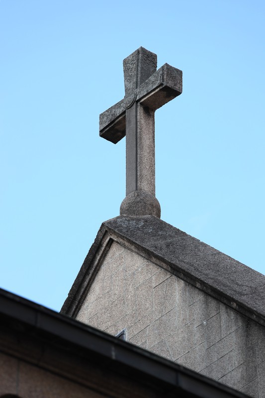 Retro Japan in Photos: Central Tokyo's tranquil Catholic Kanda Church ...