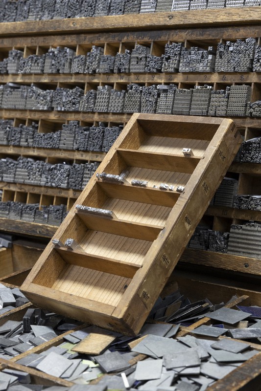 Retro Japan in Photos: 112-yr-old Tokyo press still making its imprint ...