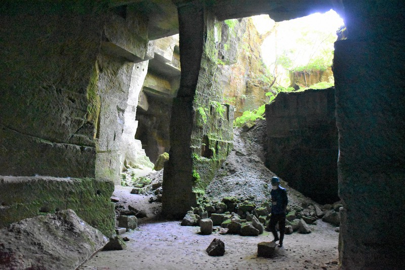 In Photos: Quarry ruins in central Japan's Fukui Pref. evoke Miyazaki's ...