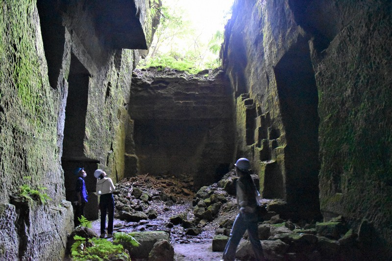 In Photos: Quarry ruins in central Japan's Fukui Pref. evoke Miyazaki's ...