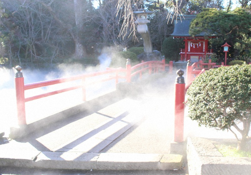 Ringing in the new year in a sea of mist at central Japan's Mishima ...