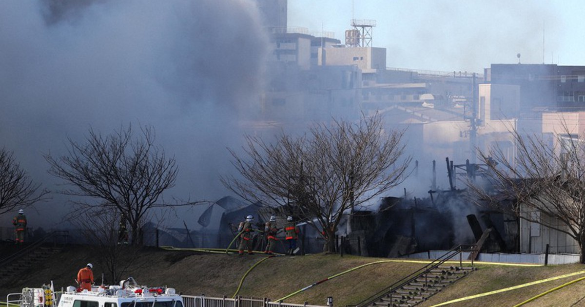 In Photos: Huge fire at chemical plant in Tokyo's Sumida Ward - The ...