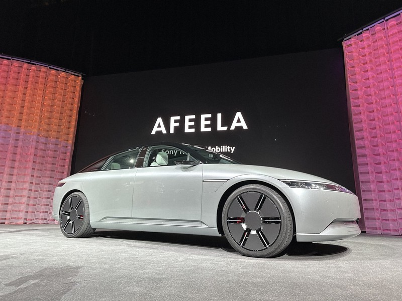 ソニー・ホンダ EVブランド名は「AFEELA」 試作車公開 [写真特集1/7] | 毎日新聞