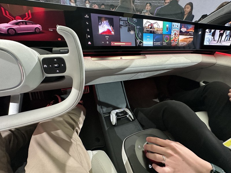 移動をエンターテインメントへ ソニー・ホンダEV「AFEELA」 [写真特集8/27] | 毎日新聞