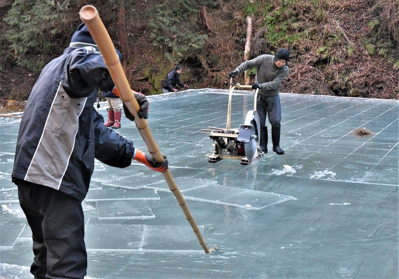Ready for summer yet? Natural ice harvested in Japan for shaved ice ...