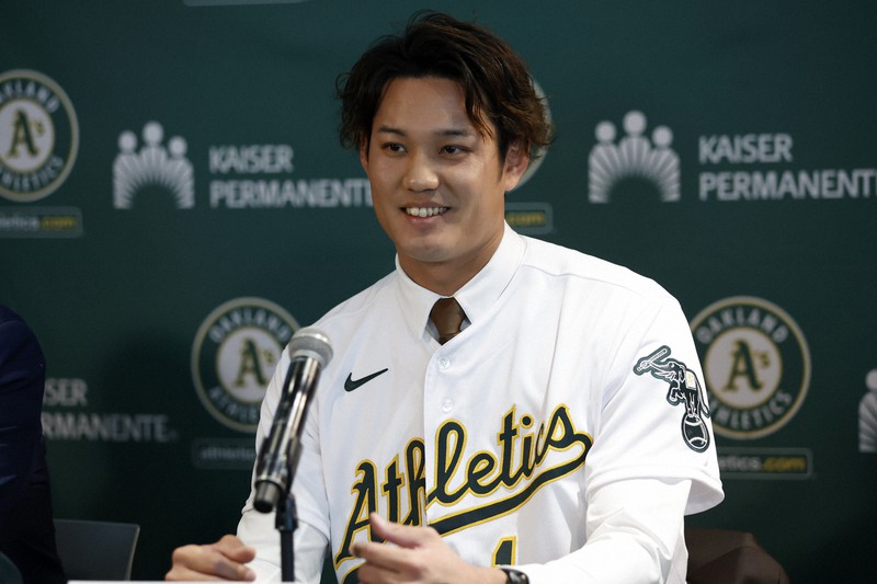 Shintaro Fujinami ready to get started in majors with A's - The Mainichi