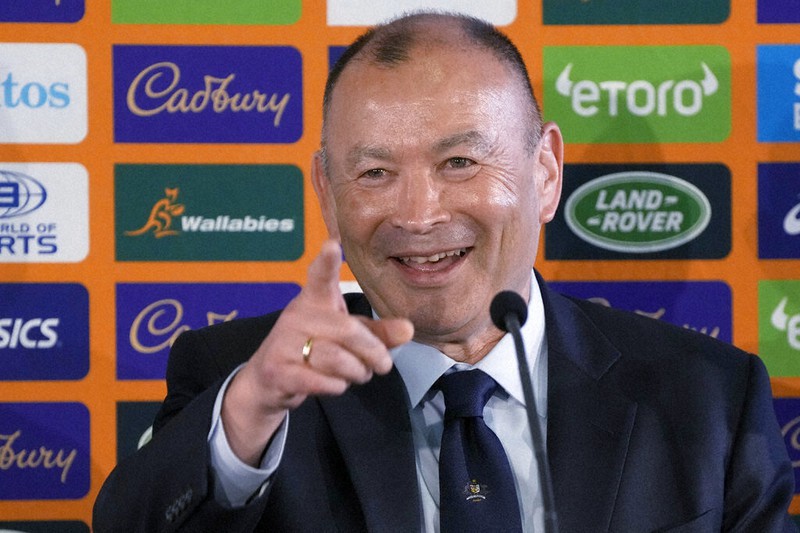 Australian rugby coach Eddie Jones is back for 2nd stint - The Mainichi
