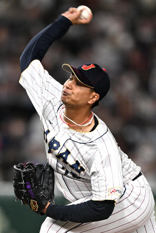 WBC1次リーグB組の日本代表、チェコと対戦 [写真特集27/31] | 毎日新聞