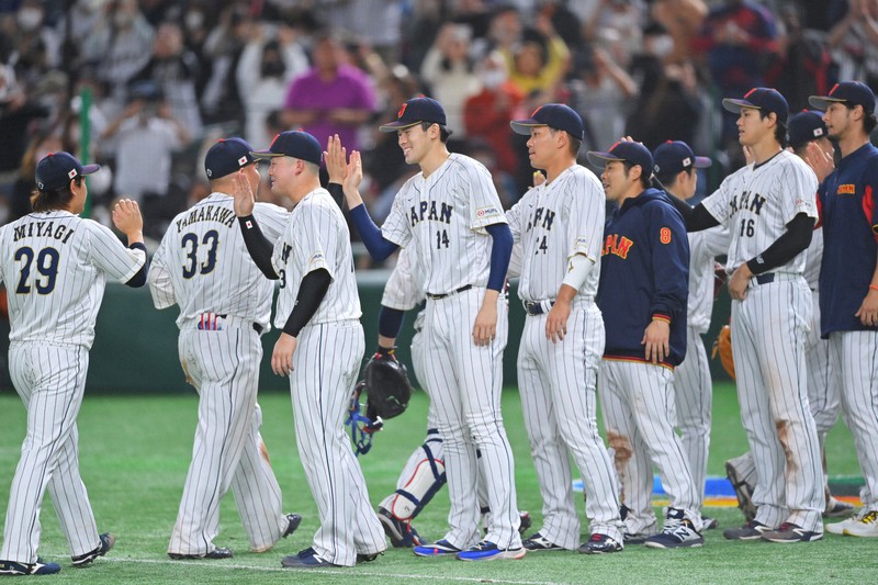 WBC1次リーグB組の日本代表、チェコと対戦 [写真特集10/31] | 毎日新聞
