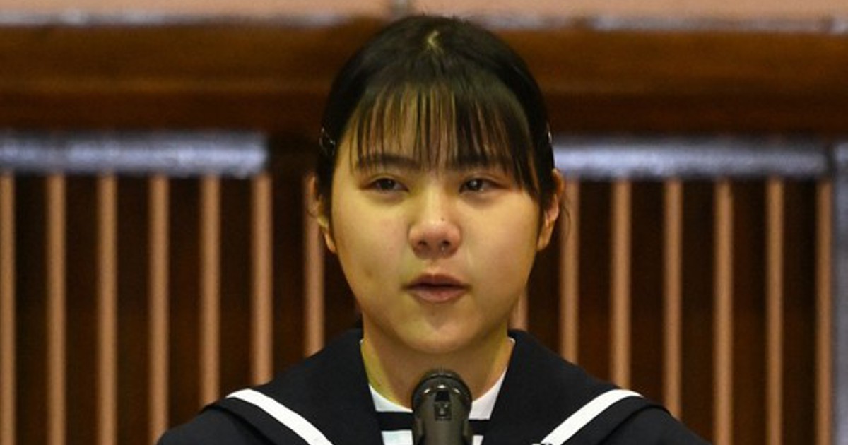 In Photos: Only junior high school student on remote Japan island ...