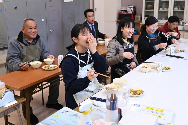 In Photos: Only junior high school student on remote Japan island ...