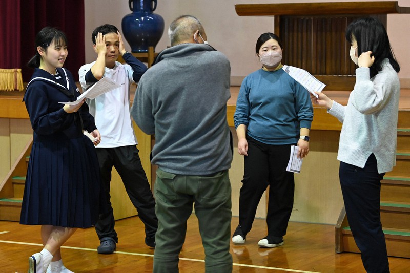 In Photos: Only junior high school student on remote Japan island ...