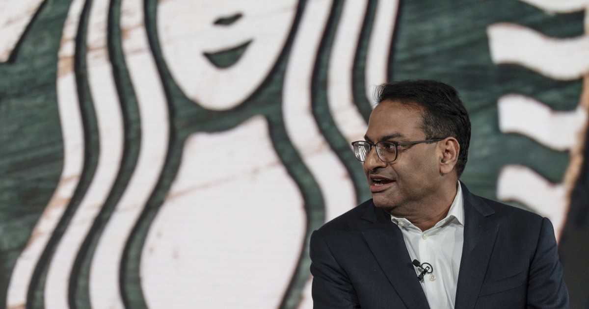 New Starbucks CEO plans to work in stores monthly - The Mainichi