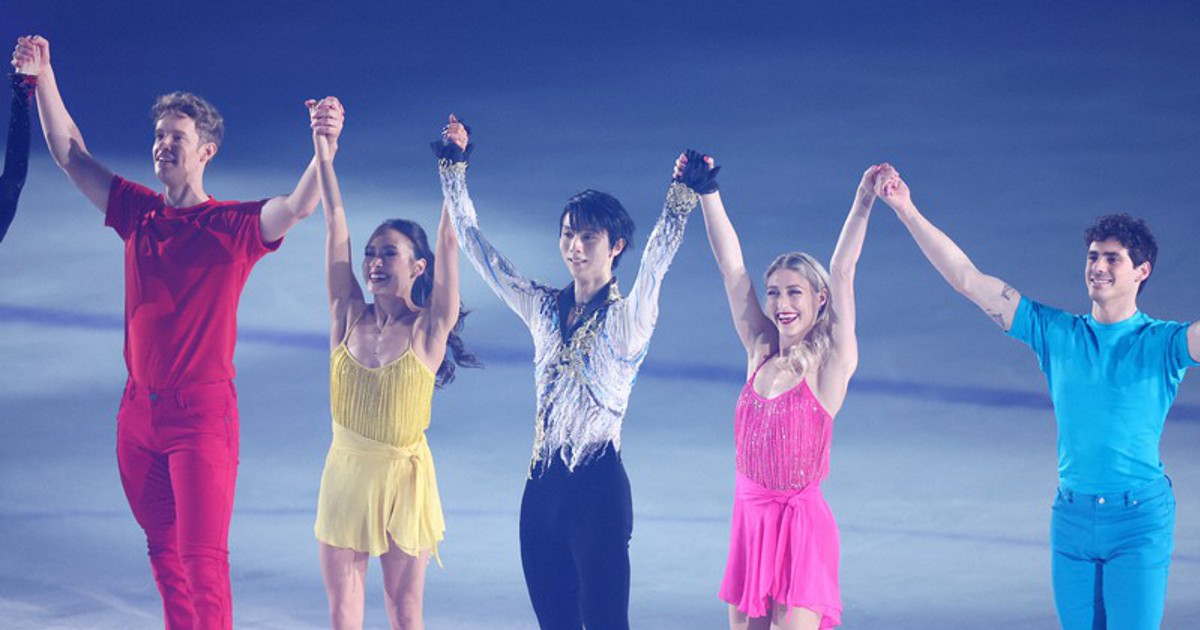 In Photos: Figure skating stars draw adoring crowd at ice show in Japan ...
