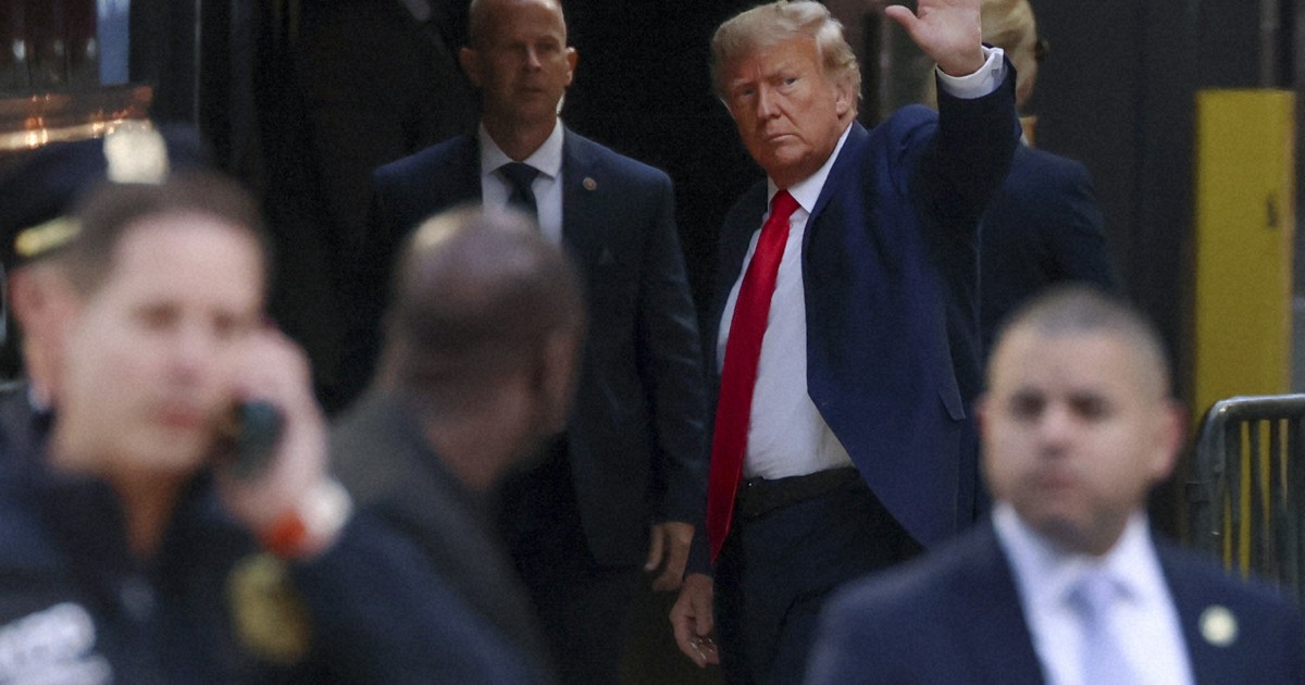トランプ前大統領が出廷へ 起訴内容明らかに Ny市警が厳戒 毎日新聞
