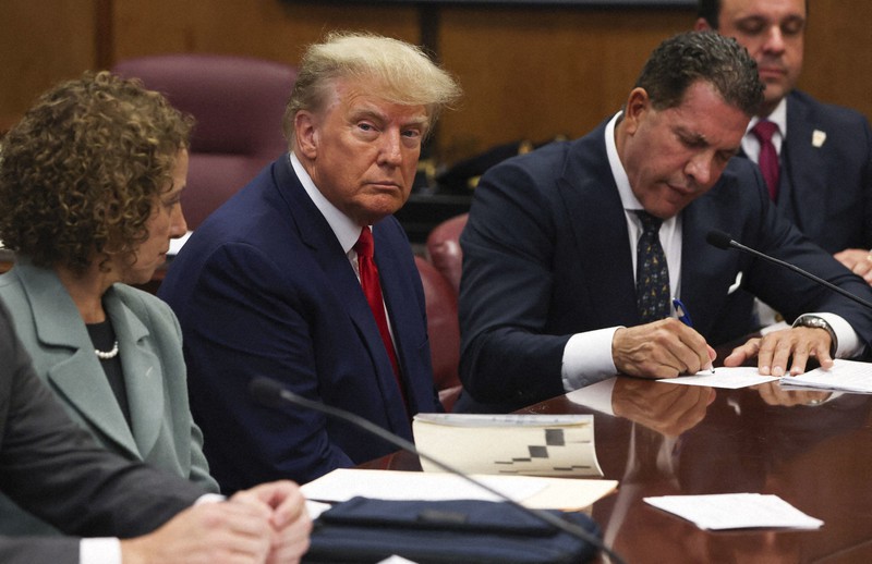 トランプ前大統領、全て無罪主張 34の罪で起訴 米報道 毎日新聞