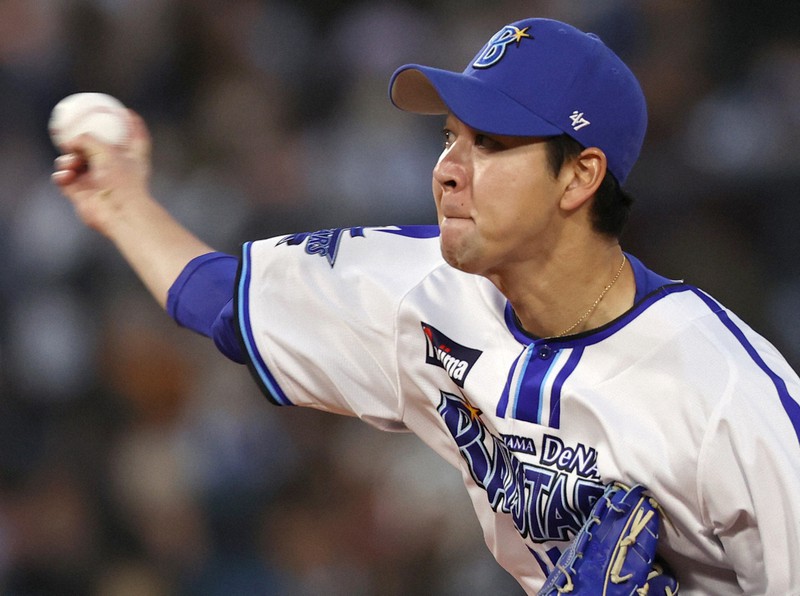 DeNA・平良拳太郎、2年ぶり1軍マウンド 古巣の巨人相手に快投 | 毎日新聞