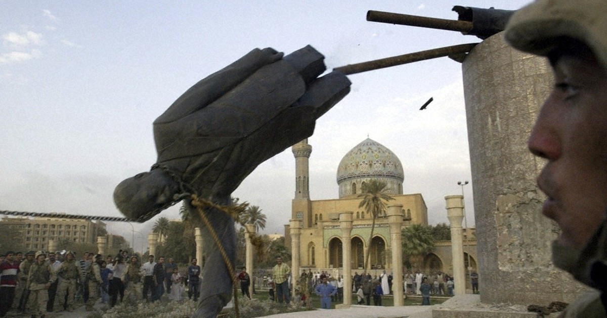 Once everywhere, Saddam's image scrubbed from Baghdad - The Mainichi